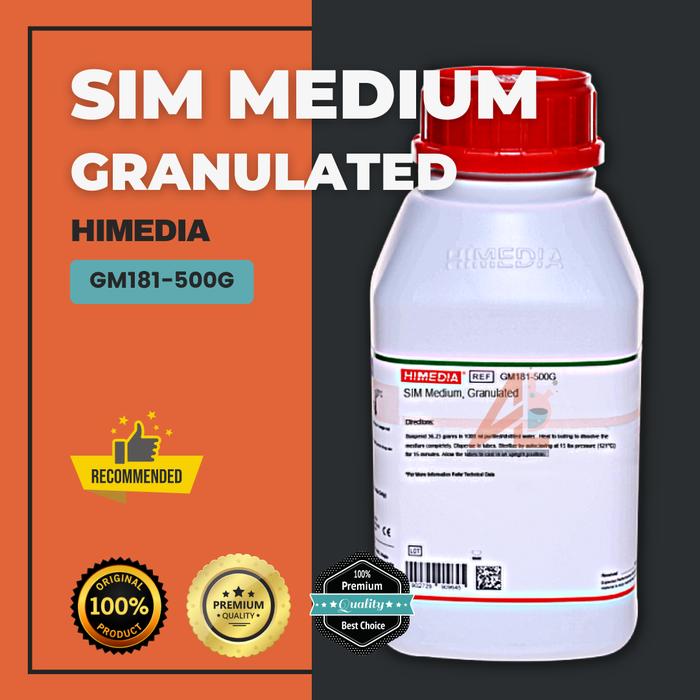 Jual SIM Medium, granulated, Media Mikrobiologi, 500 gram 500 g - Kab. Bogor - Toko Alat dan ...
