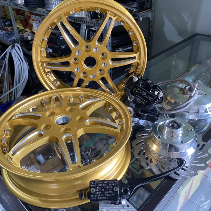 Jual Upgrade ring 12 vespa classic velg model marrus adaptor gscooter ...