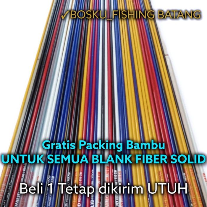 Jual Rosh - BAHAN PUCUKAN / UJUNG JORAN BLANK FIBER SOLID 40 - 120 CM ...