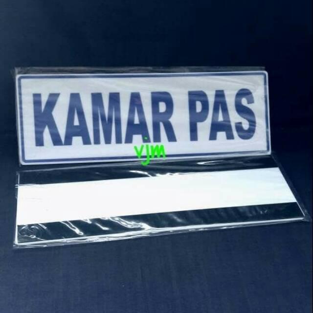 Jual Papan Nama Akrilik Kamar Pas, Sign Label Acrylic - Jakarta Pusat ...