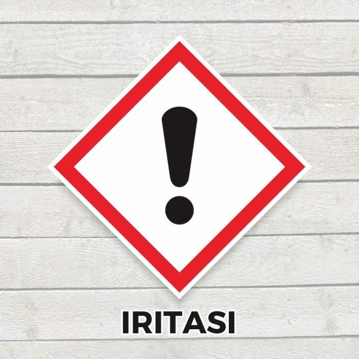 Jual Sticker Label Simbol B3 - Iritasi, M (15X15 CM) - Kab. Sumedang ...