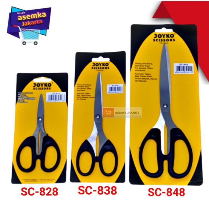 Jual Gunting Scissors Joyko Sc-828 838 848 Satuan - Jakarta Pusat ...