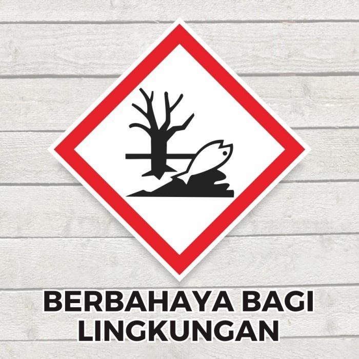 Jual Sticker Label Simbol B3 - BahyaLingkungan, L (25X25 CM) - Kab ...