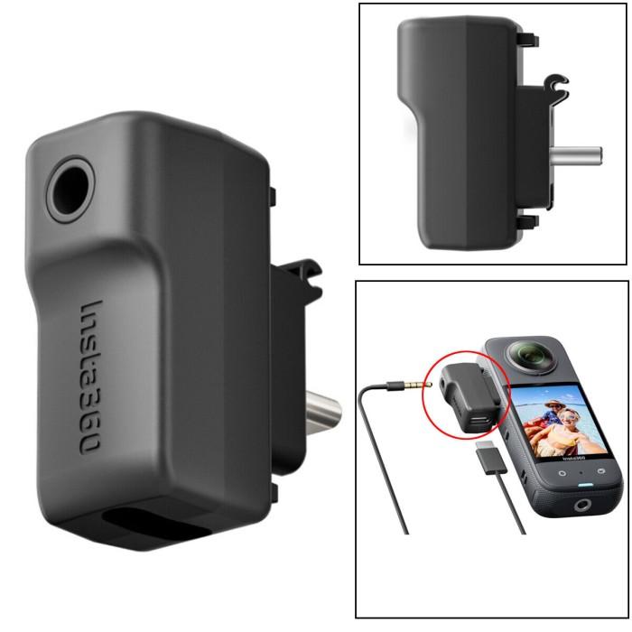 Metal Type-C Mic Adapter Charging Audio For Insta360 ONE, 48% OFF
