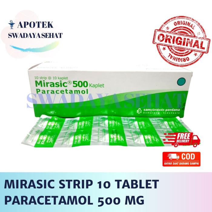Jual MIRASIC PLUS - MIRASIC STRIP 10 Tablet - Obat Penurun Demam ...
