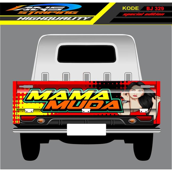 Jual STIKER GRANMAX PICK UP MAMA MUDA / DECAL STICKER GRANMAX / STICKER ...
