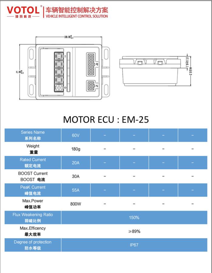 Jual ECU Votol EM25 sepeda listrik Motor listrik - Jakarta Barat ...