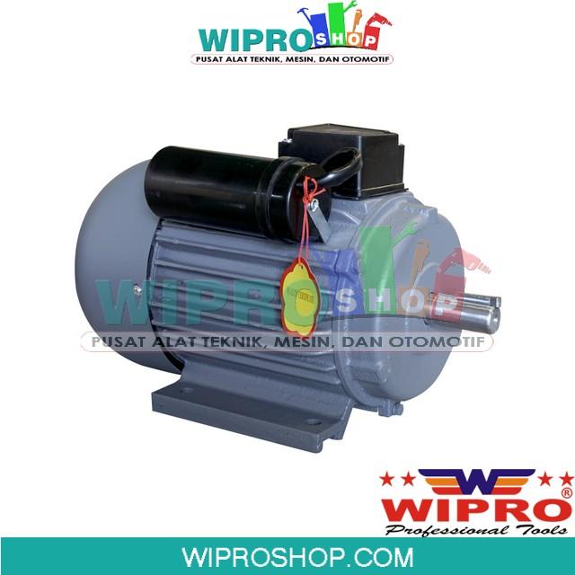 Promo WIPRO Dinamo / Electromotor / Motor Penggerak 1 Phase FLASH-500L (1/2HP 4P) Cicil 0% 3x ...