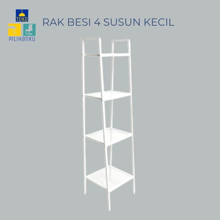 Jual Rak Besi Kecil Rak Buku 4 Susun Rak Tanaman Hias Barang Serbaguna ...