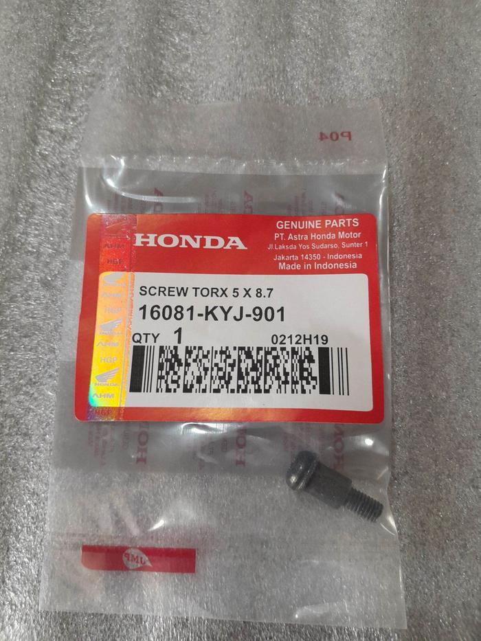 Jual Baut throttle body | Screw torx 5x8.7 - Kota Bekasi - fccmotoparts ...