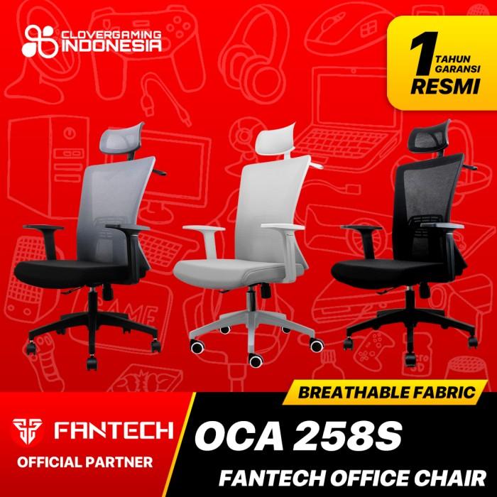 Jual Fantech OCA258S OC-A258S V2 Kursi Kantor Kerja Premium Office ...