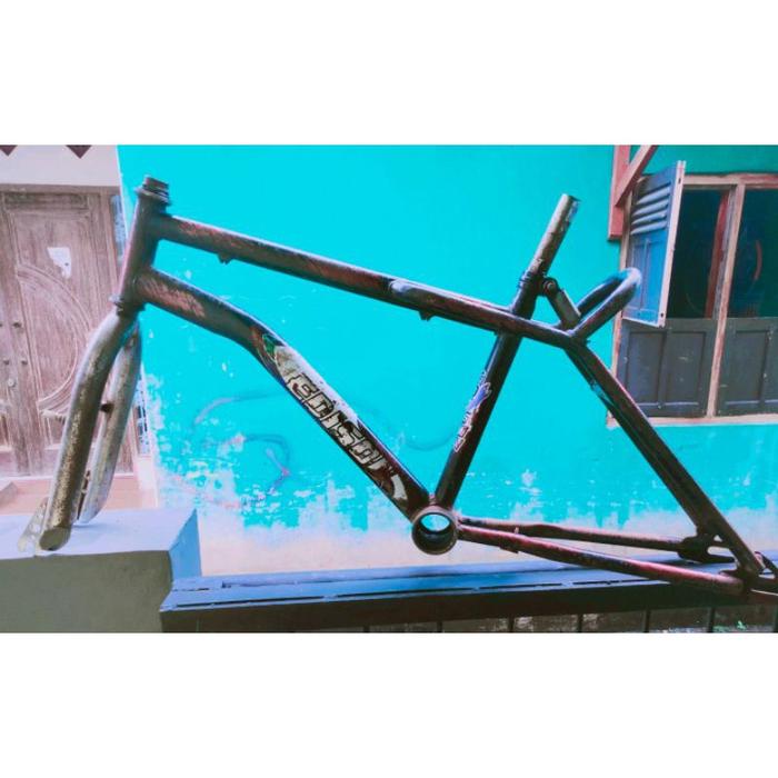 Jual Frame BMX Modifikasi, Merk Edison Ukuran 20', Hitam - Jakarta ...