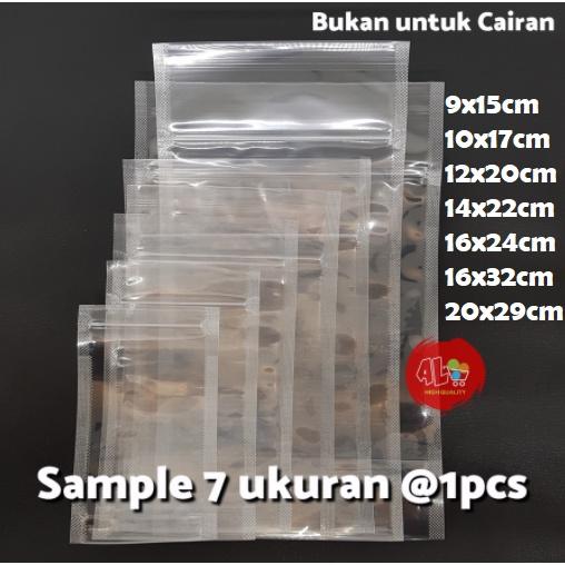 Jual PREMIUM Sample Contoh Standing Pouch Plastik Klip Kemasan Berdiri ...