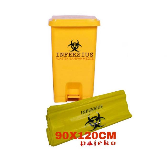 Jual PREMIUM Plastik Sampah Medis Infeksius 90 x 120 cm - 70 micron ...