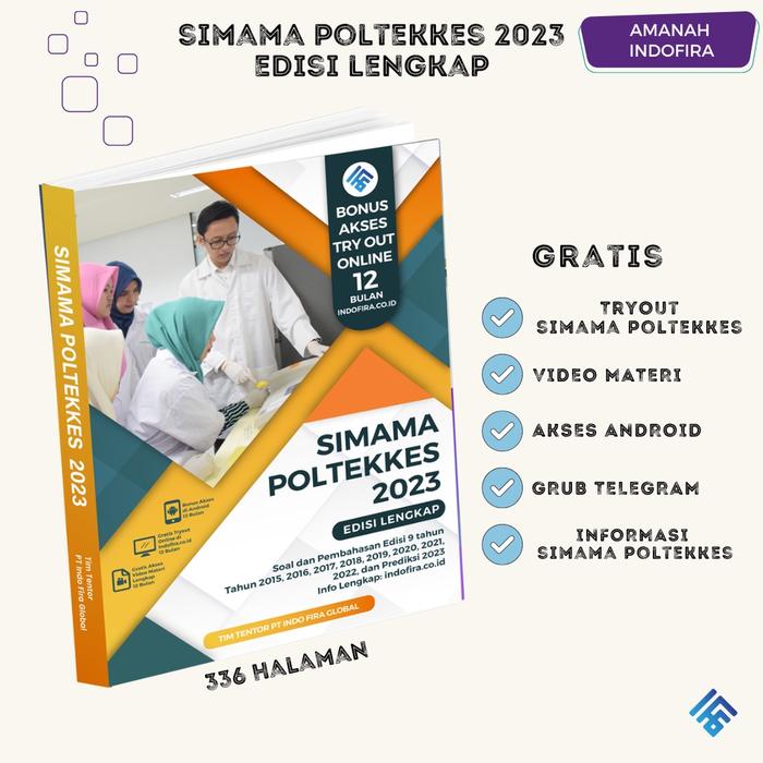 Jual Buku Simama Poltekkes 2023 Latihan Soal Simama dan Pembahasan + BONUS - Kota Surabaya ...