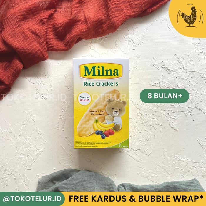 Promo MILNA - Rice Crackers | Biskuit Bayi Cemilan Snack Bayi (8+bulan ...