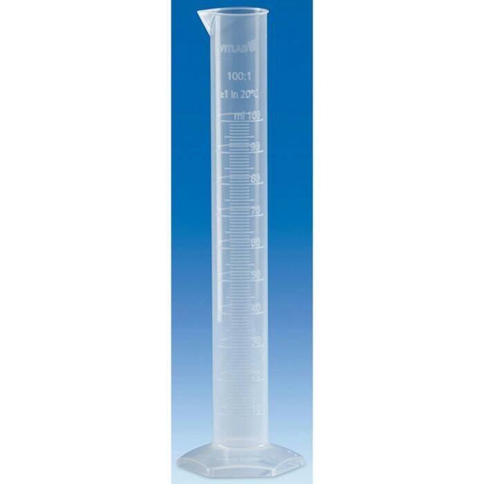 Jual Measuring Cylinder 1000 ml VITLAB , PP / Gelas Ukur Plastik 1000 ml - Jakarta Barat ...