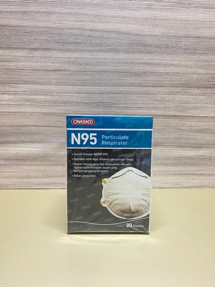 Jual OneMed Masker Particulate Respirator N95 - Kota Tangerang Selatan ...