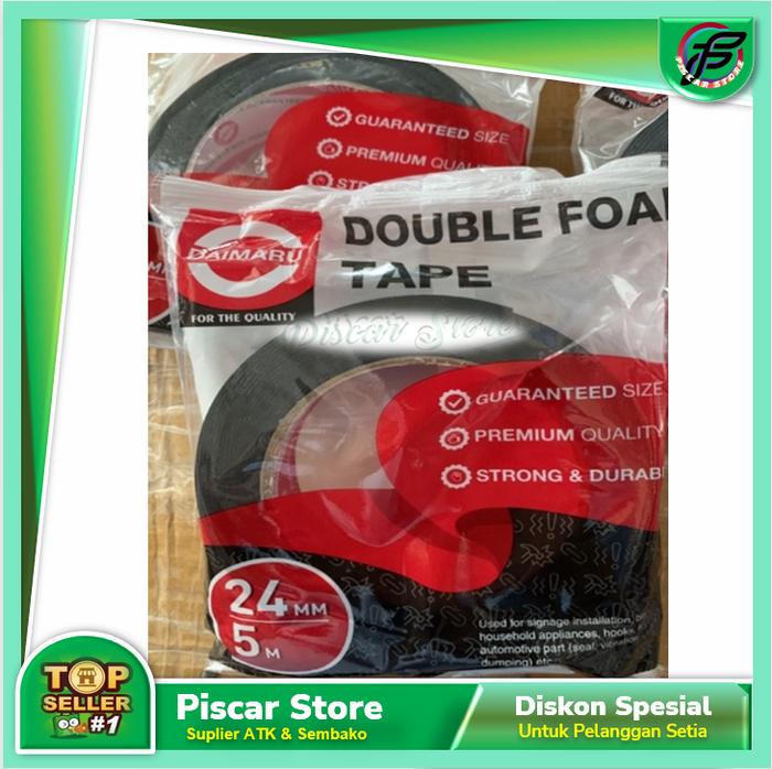 Jual ISOLASI DOUBLE TAPE FOAM NACHI 24MM DOBLE TIPE FOAM - DAIMARU 24MM - Kota Depok - Piscar ...