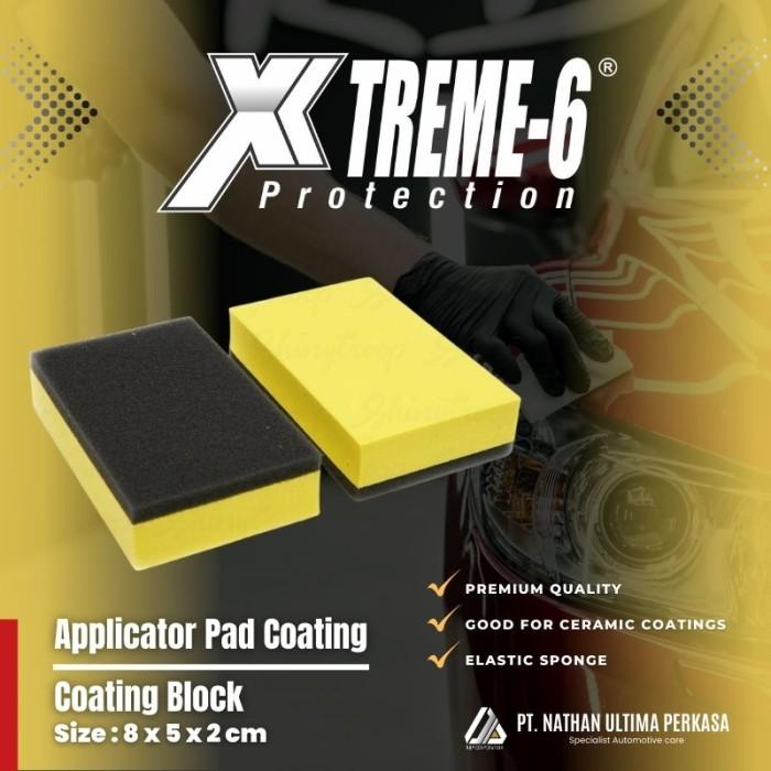 Jual Pad Applicator Coating Xtreme-6 Block Busa Spon Uk : 8x5x2 cm ...