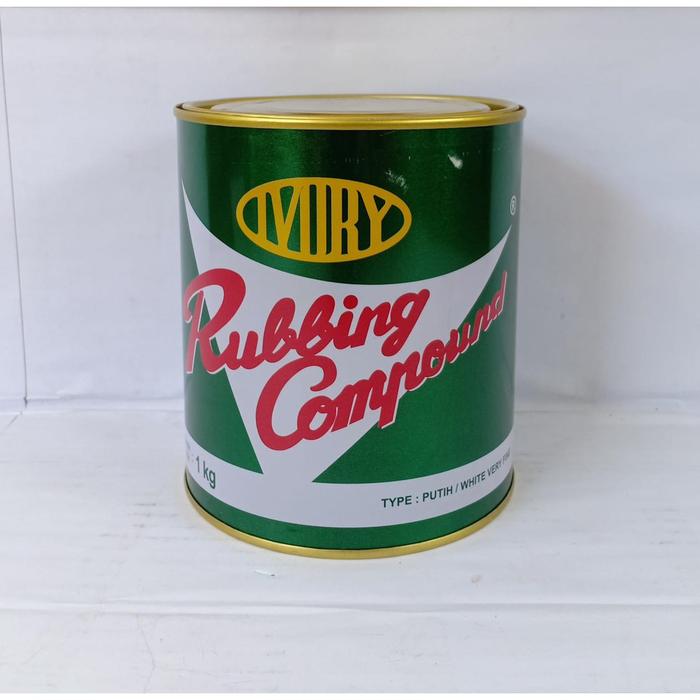 Jual ivory rubbing compound putih 1kg - kompon putih ivory - Jakarta ...