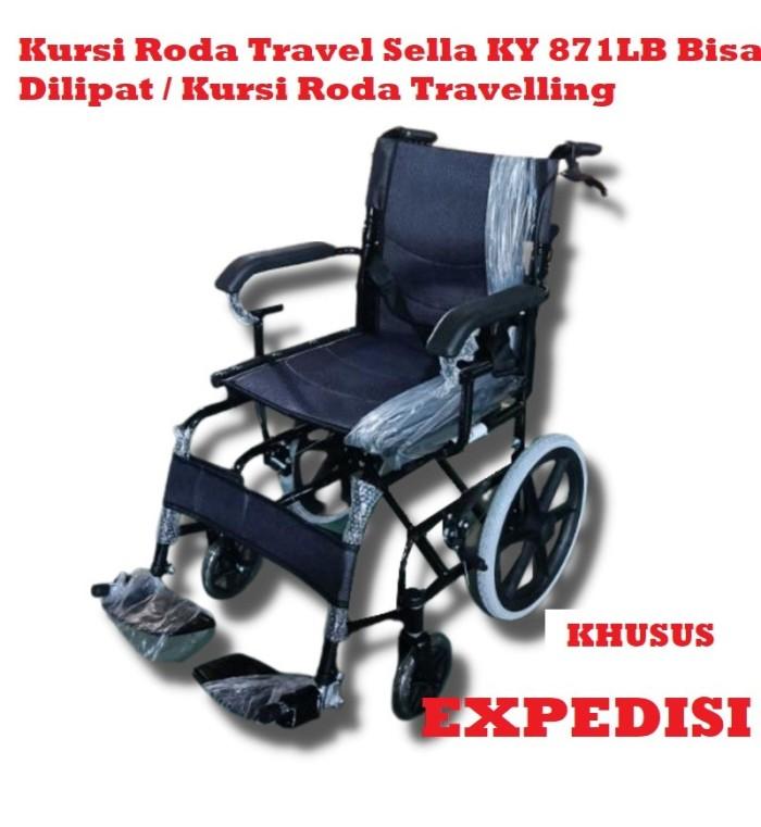 Jual Kursi Roda Polos Terlaris Lipat Otomatis Elektrik Pasien N1P4 Po ...