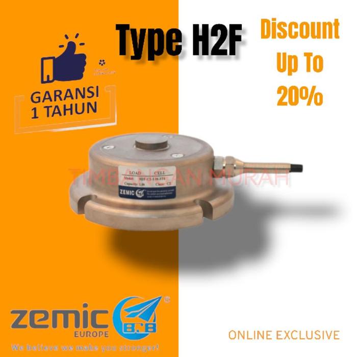 Jual dijual Sensor Uji Tekan Beton Load Cell ZEMIC H2F 15 Ton - Kota ...