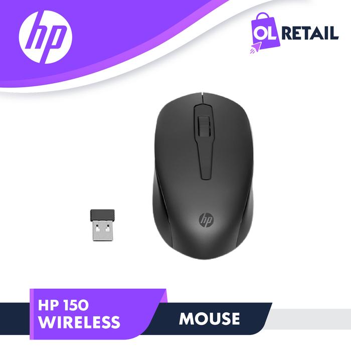 Jual Mouse Wireless HP 150 1600DPI 2.4GHz Mouse - Kab. Sleman - Online ...