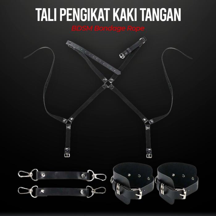 Jual Tali Pengikat Kaki Tangan BDSM Bondage Rope - Let's Play - Jakarta ...