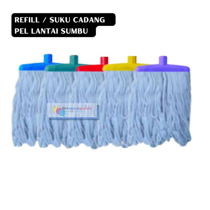 Promo Pel Pelan Sumbu Murah / Refill Kain Pel Lantai Tebal - Kab ...
