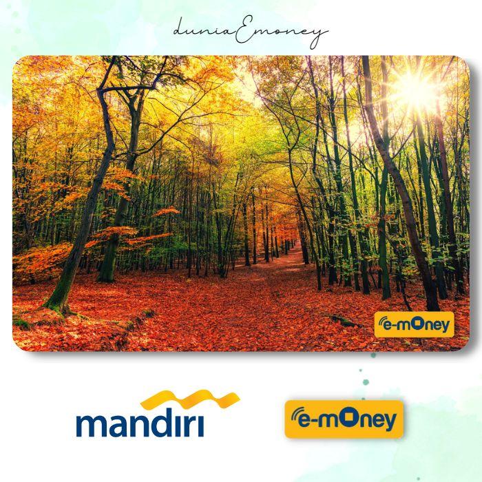 Jual Kartu Emoney Mandiri Flazz BCA Tema Desain Unik Menarik Hutan ...