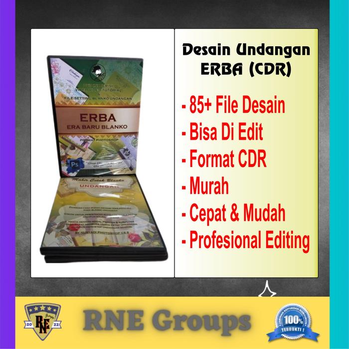 Jual DESAIN UNDANGAN ERBA KOLEKSI FILE FORMAT CDR - Kab. Kuningan - RNE ...