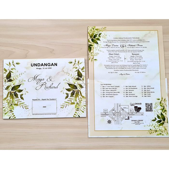 Jual Blangko Undangan ERBA 2323 - Jakarta Utara - Bul88 shop | Tokopedia