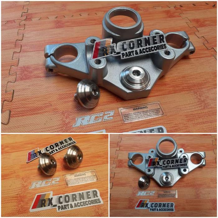 Jual baut baud l custom model spiral piramid segitiga T atas ring ...