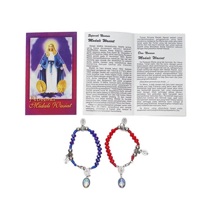 Jual Gelang Rosario Medali Wasiat (Termasuk Lembaran Doa) yry kyj - Jakarta Timur - kyx1 | Tokopedia
