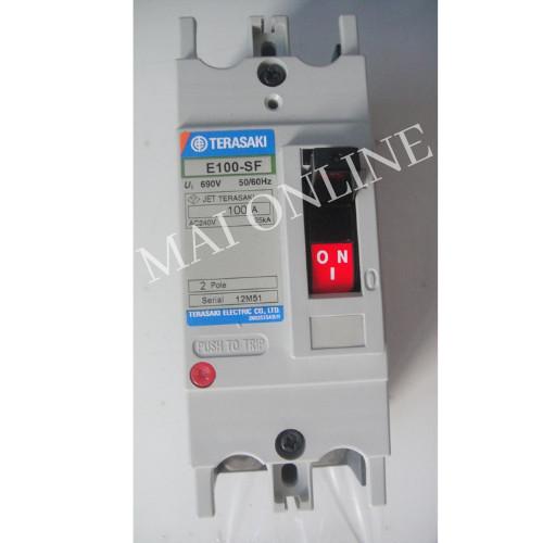 Jual MCCB E100SF TERASAKI 2P 100A 16kA FIXED TYPE (100AF) Best - Kota Surabaya - MANDALA TECH ...