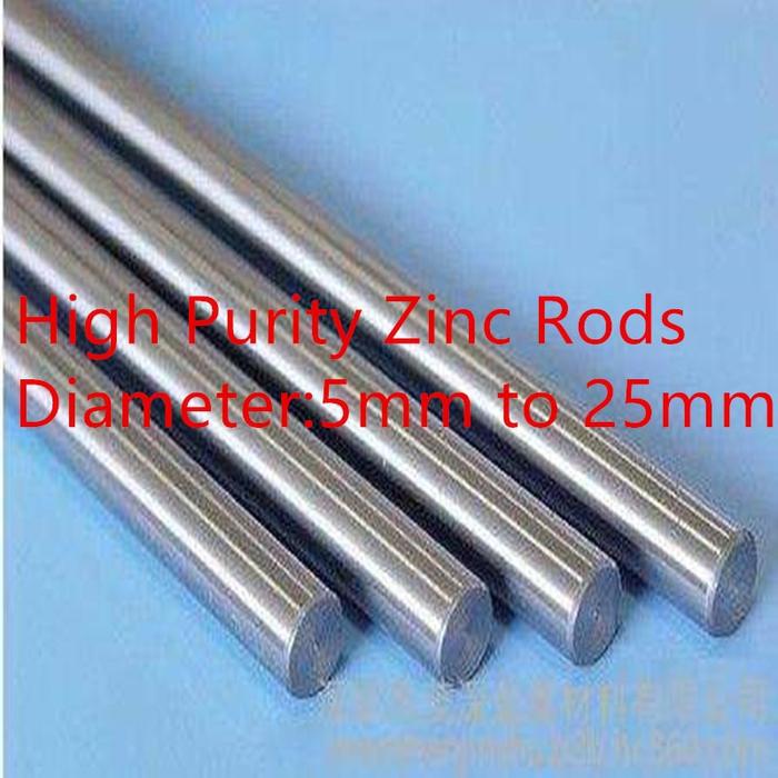 Jual High Purity Zinc Rods Cathodic Protection Sacrificial Anode Rods ...