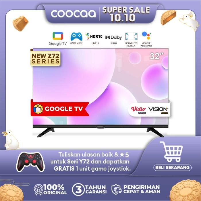 Jual [Google Tv] Coocaa 32 Inch Smart Led Tv - Flicker Free (Coocaa ...
