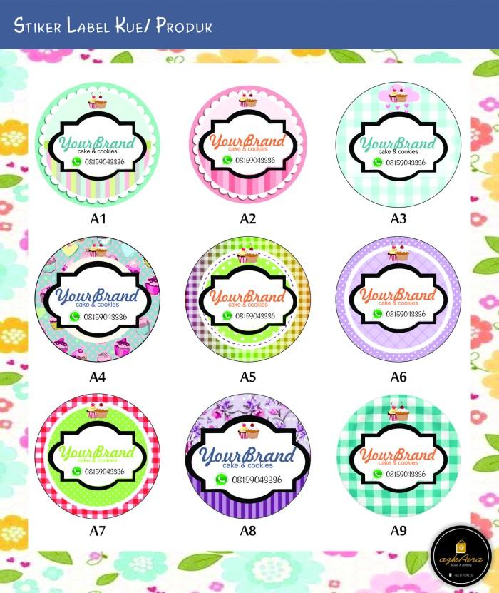 Jual Sticker/ Stiker Label Kue Atau Produk Untuk Usaha - Jakarta Barat ...