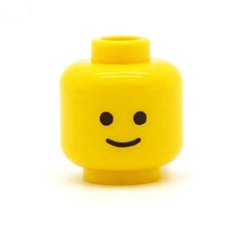 Jual LEGO Minifig Head Smile Classic with Standard Grin Safety Stud ...