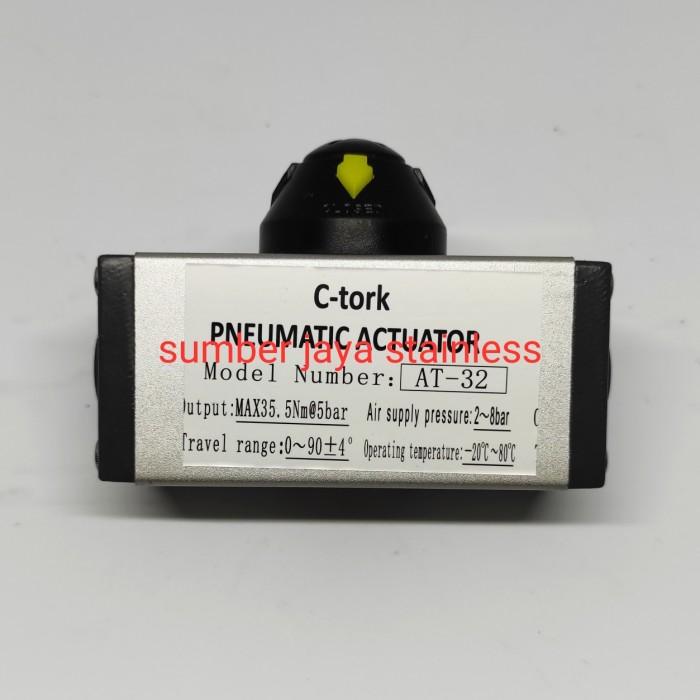 Jual pneumatic actuator at 32 da /double acting Best - Kota Surabaya ...
