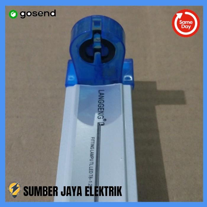 Jual Kap lampu TL LED T8 Panjang 120 cm UNTUK PHILIPS 16W - Kota ...