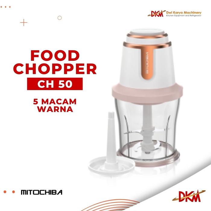 Jual MITOCHIBA Food Chopper CH-50 Chopchop Series 0.7L - Rose Gold ...