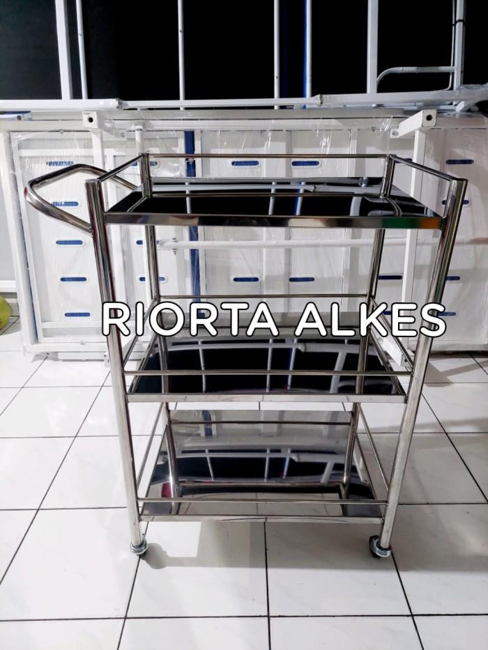 Jual Trolley instrumen troli instrumen meja instrumen trolley - Jakarta ...