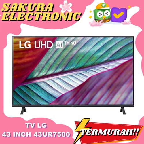Promo LG TV 43 INCH 43UR7500PSC UHD 4K SMART TV 43UR7500 webOS 43UR75 ...