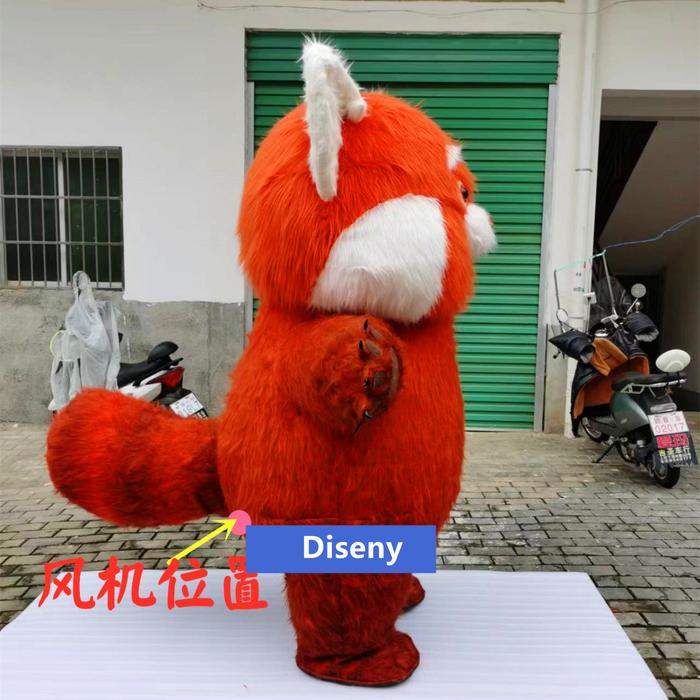 Jual Cosplay Disney 200cm Pixar Turning Red Inflatable Bear Mascot ...