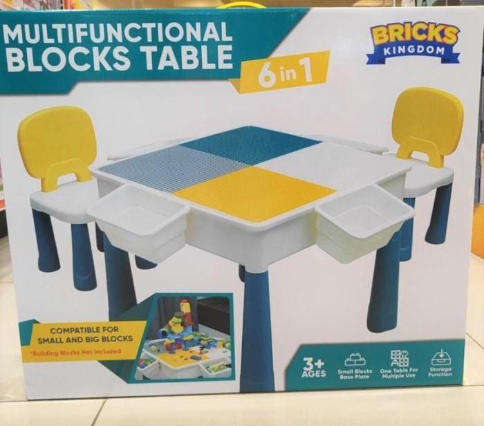 Jual Lego Table Brick Meja Lego Anak buat main Lego Learning Desk ...
