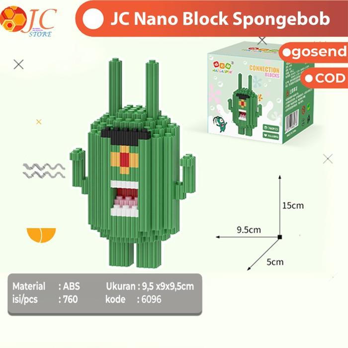Jual Lego Block Spongebob - Bricks Education Nano Block Mainan Balok 3D ...