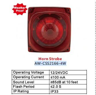 Jual Conventional strobe sounder weather proof fire alarm outdoor Best ...