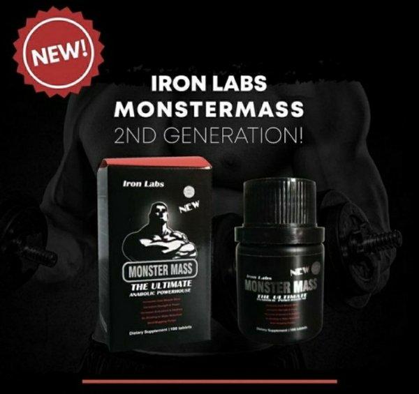 Jual MonsterMass 100 tabs Iron Labs Original Monster Mass IronLabs Asli ...